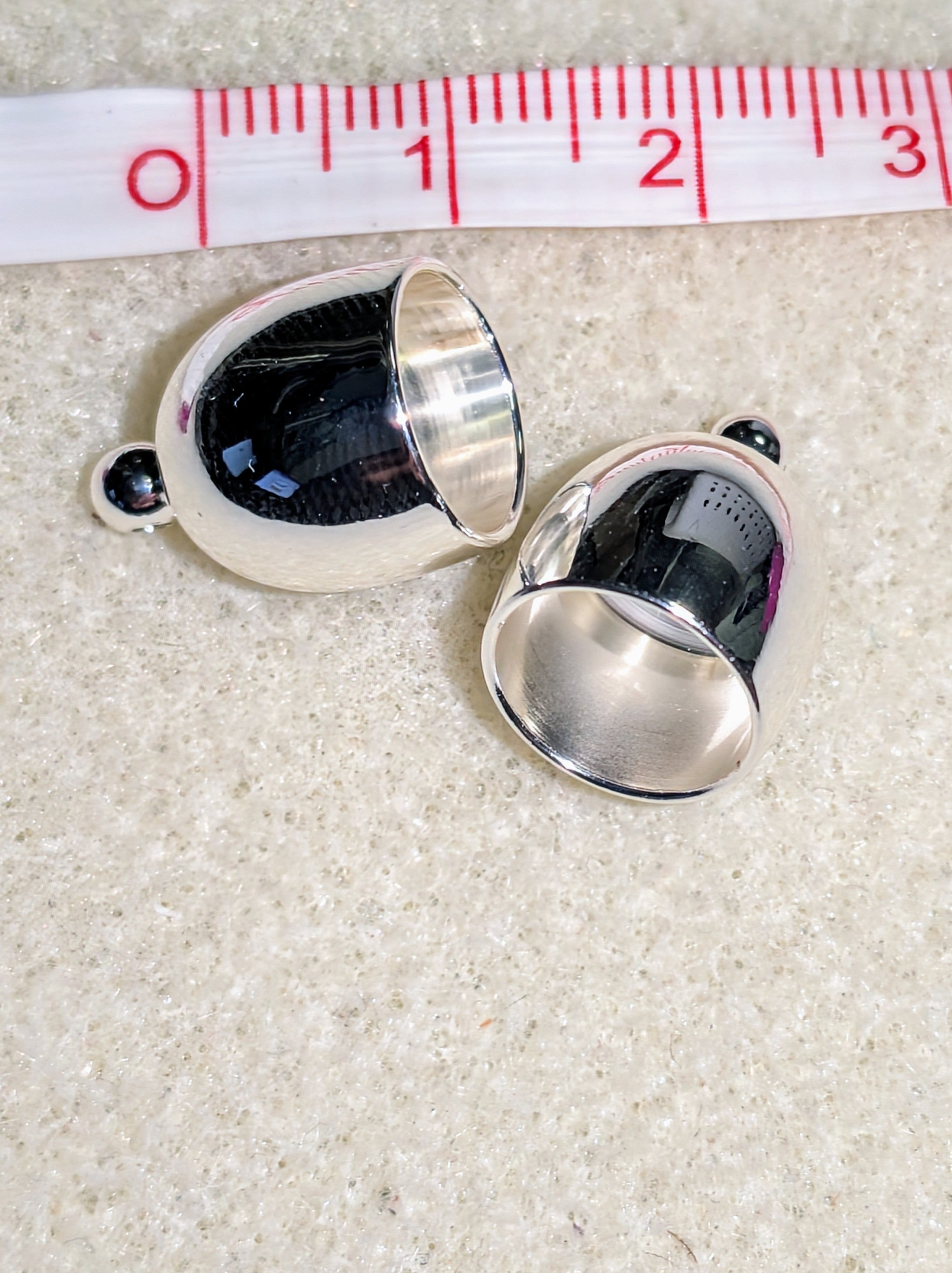 Cord End Cap, Silver-Plated Brass, 10x10mm | 406 Native Roots